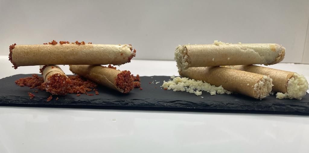 Crujientes neulas rellenas de mar o de montaña. - Aperitivos, entrantes ...